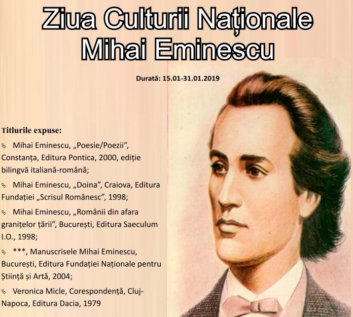 Ziua Culturii Naționale – Mihai Eminescu | Euro Sud TV