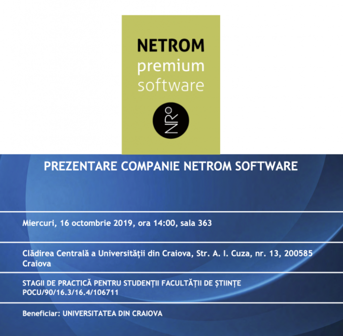 Programele NetRom Software pentru studenţi