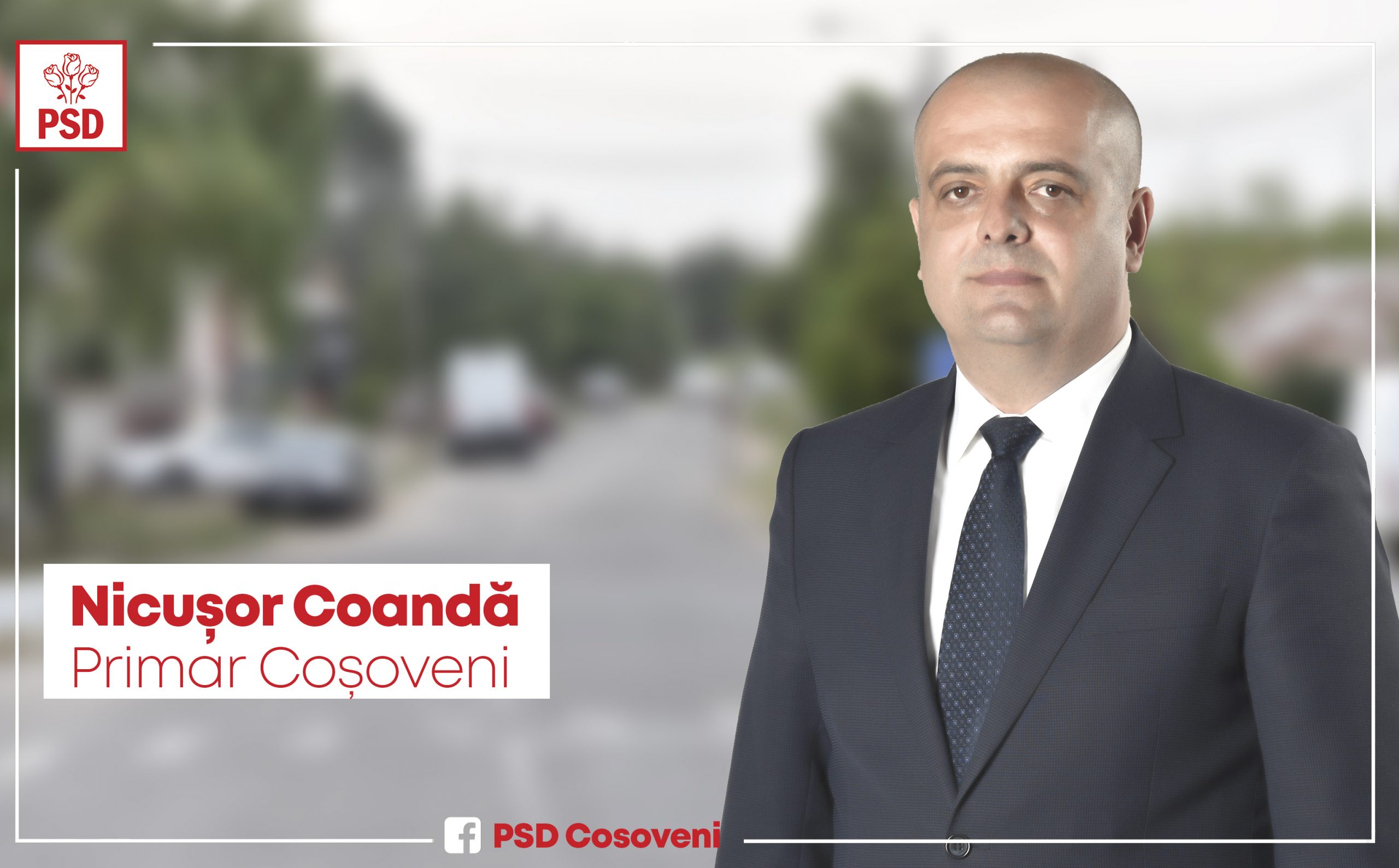 Nicușor Coandă – candidat la funcția de primar la Coșoveni