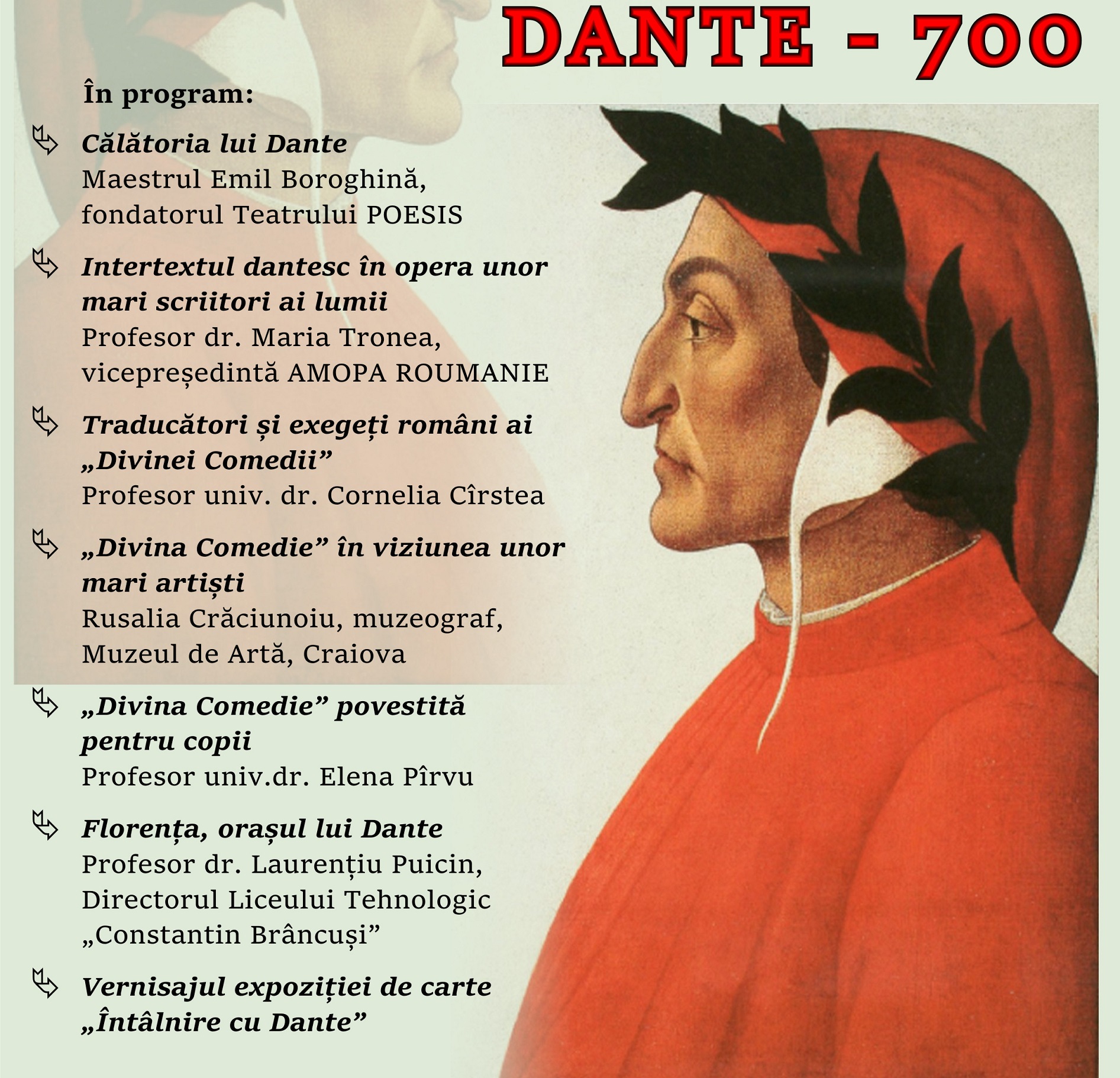 „Dante 700” | Euro Sud TV