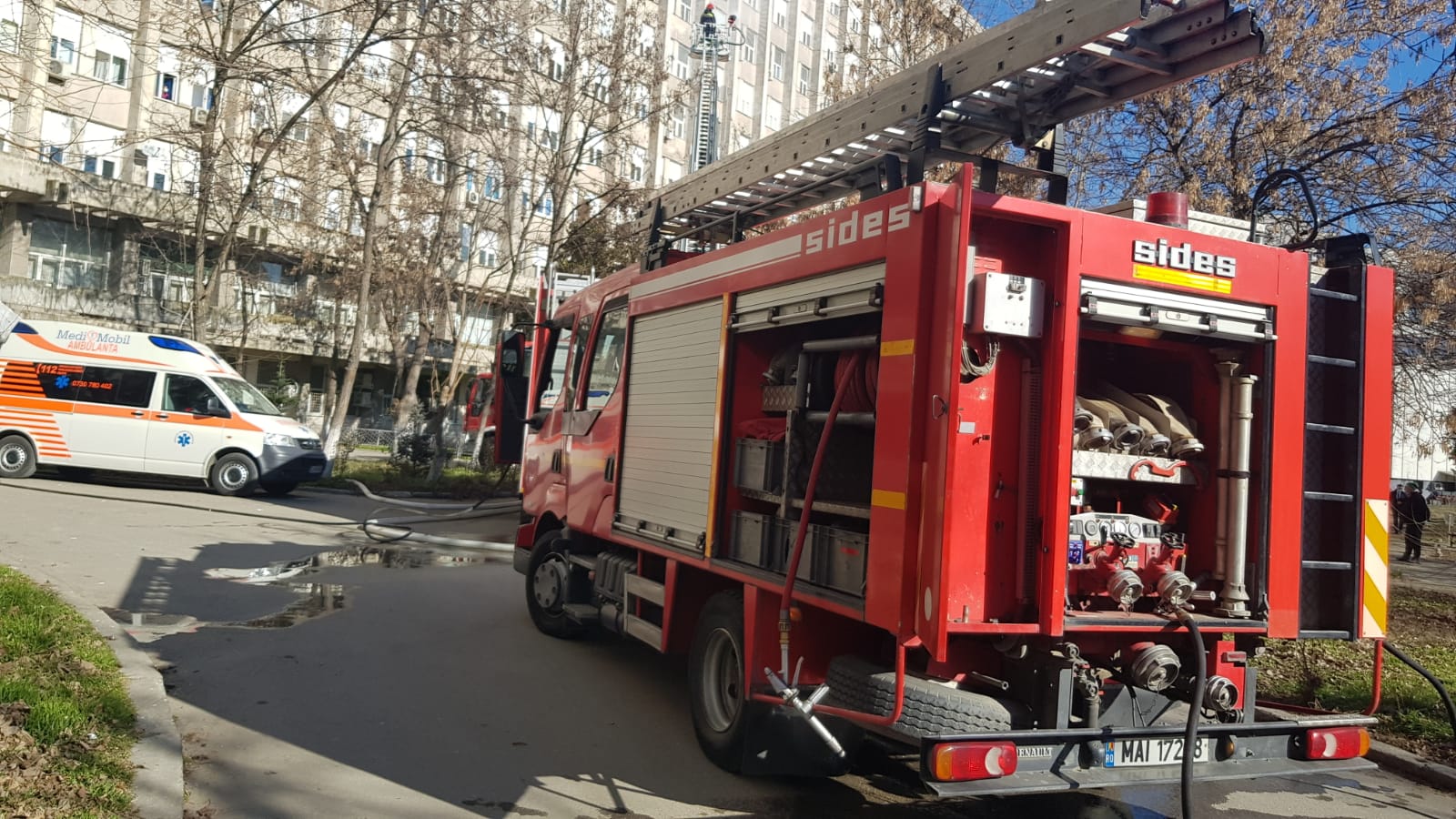 ISU Dolj: Exercițiu cu forțe și mijloace în teren