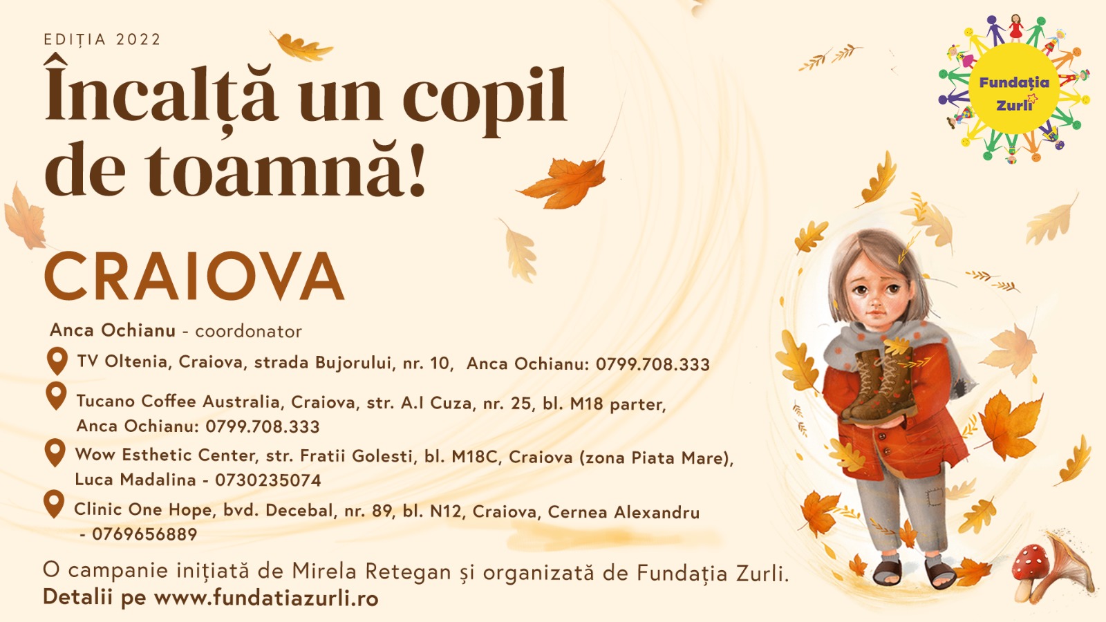 „Încalță un copil, de toamnă” | Euro Sud TV