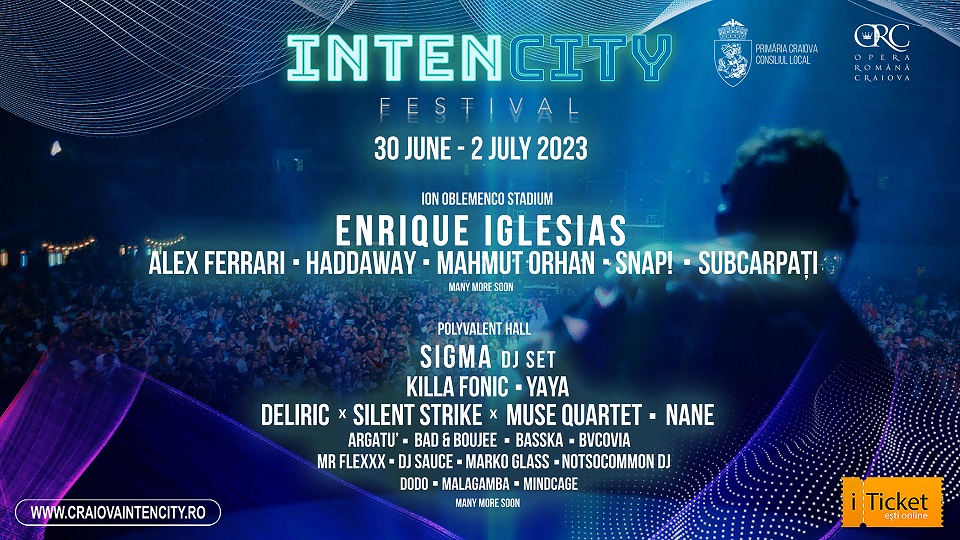 Enrique Iglesias pe scena IntenCity