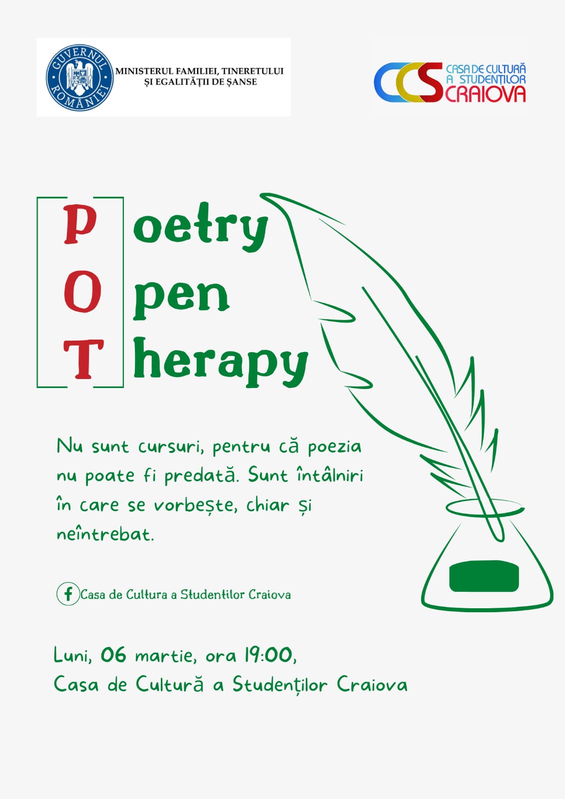 POT (POETRY, OPEN THERAPY)