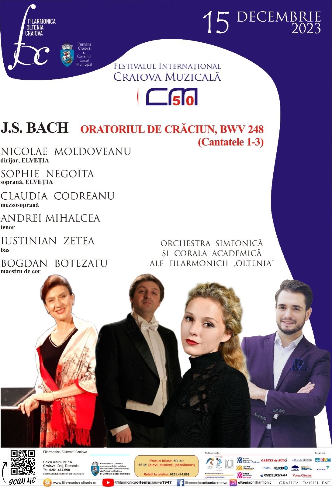 ”Oratoriul de Crăciun”, sold out