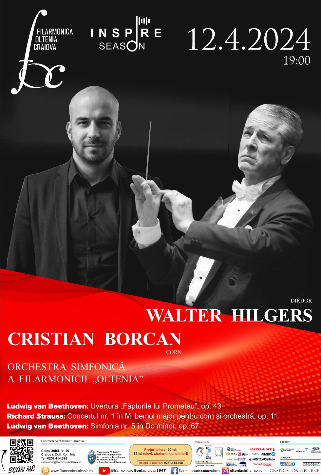 Filarmonica Oltenia Craiova: concert simfonic sub semnul destinului ...