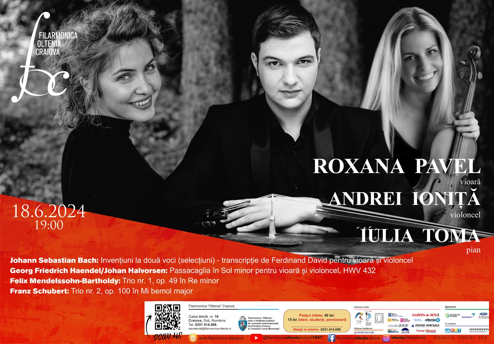 Filarmonica Oltenia Craiova: De la baroc la romantic | Euro Sud TV