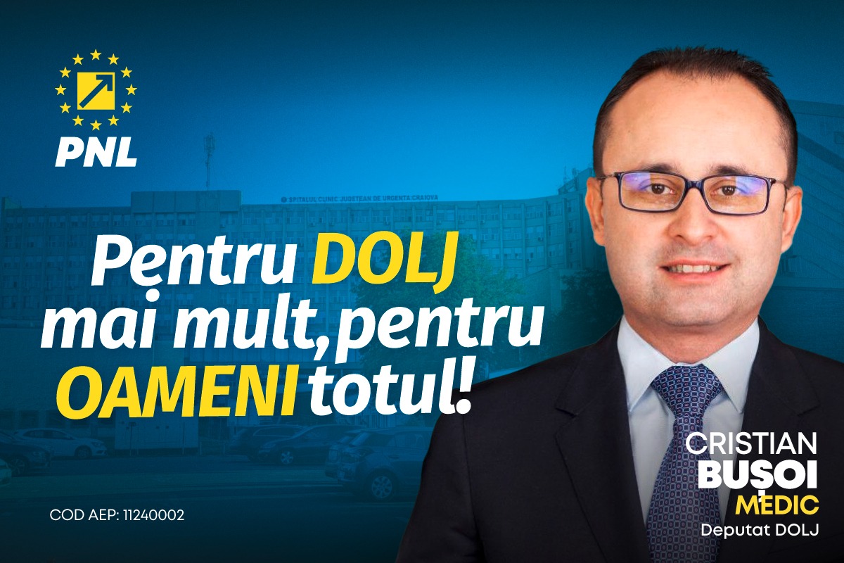 Cristian Bușoi (PNL): Sănătatea doljenilor, prioritate liberală! | Euro Sud TV