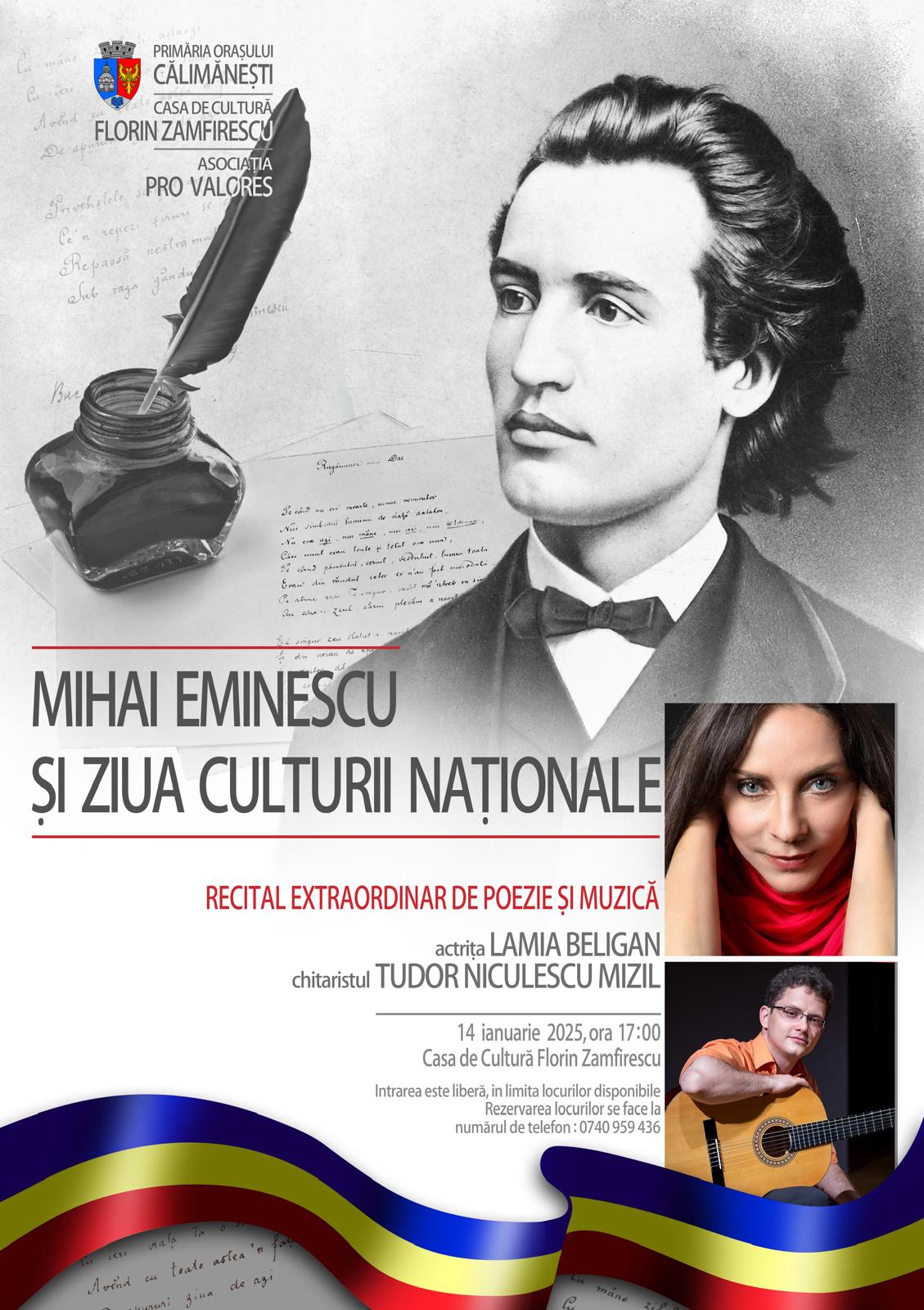 Eminescu și Ziua Culturii Naționale