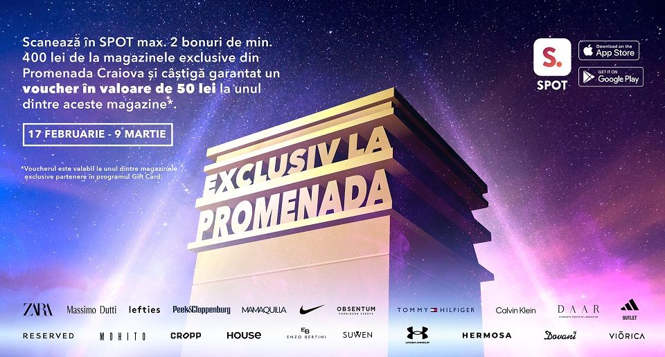 Premii și surprize speciale de la branduri renumite, disponibile ...