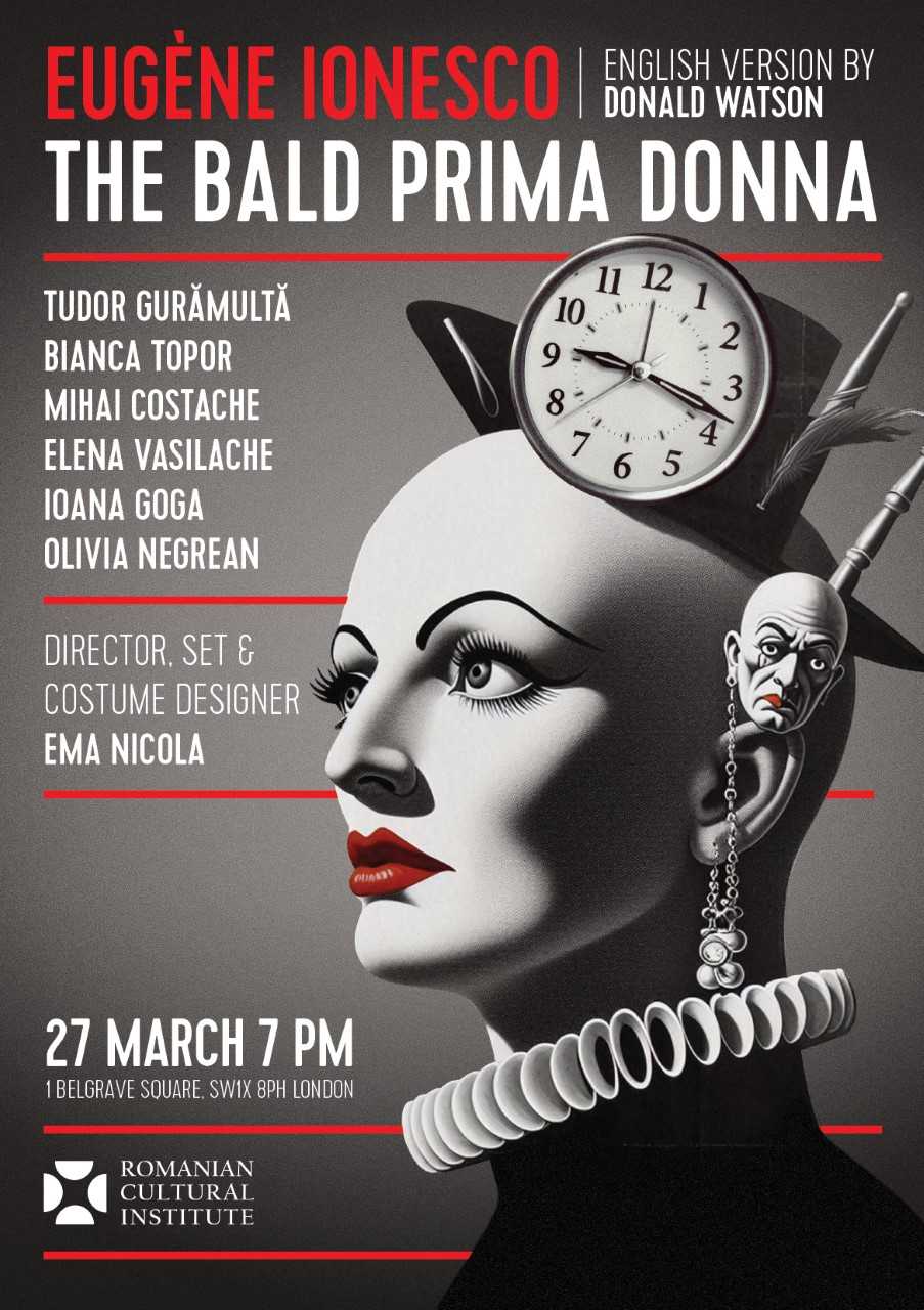 „Cântăreața cheală” de Eugen Ionescu, de Ziua Mondială a Teatrului ...