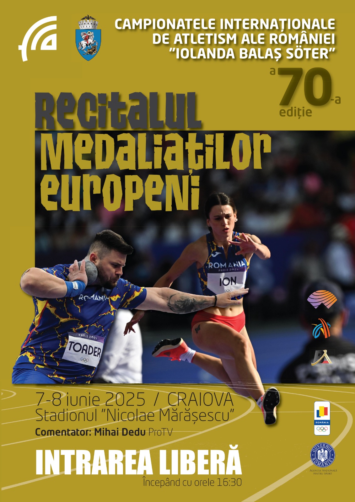 Campionatele Internaționale de Atletism ale României | Euro Sud TV